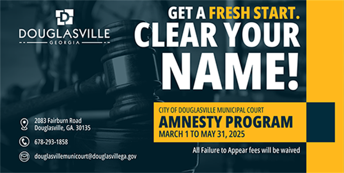 Douglasville Municipal Court Announces Amnesty Program - City of ...